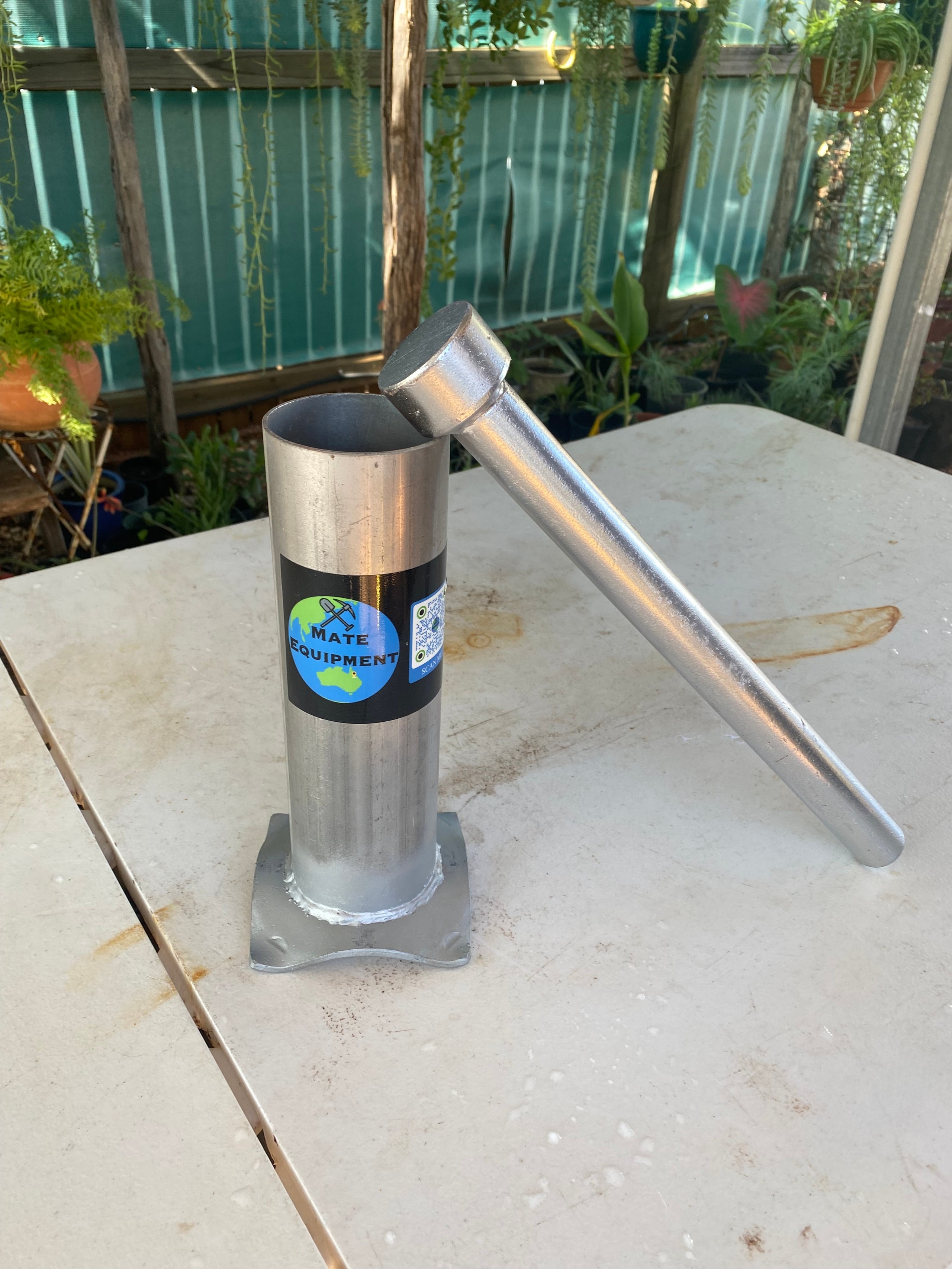 Dolly pot Small with Small Pounding Rod | Mate Equipment